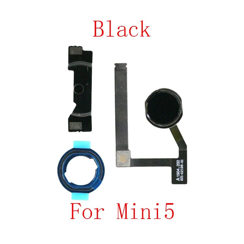 Кнопка меню Home для iPad Mini 5 6 Mini6 A2567 A2568 A2569/Mini5 A2133 A2124 A2126 A2125 Mini5 Black