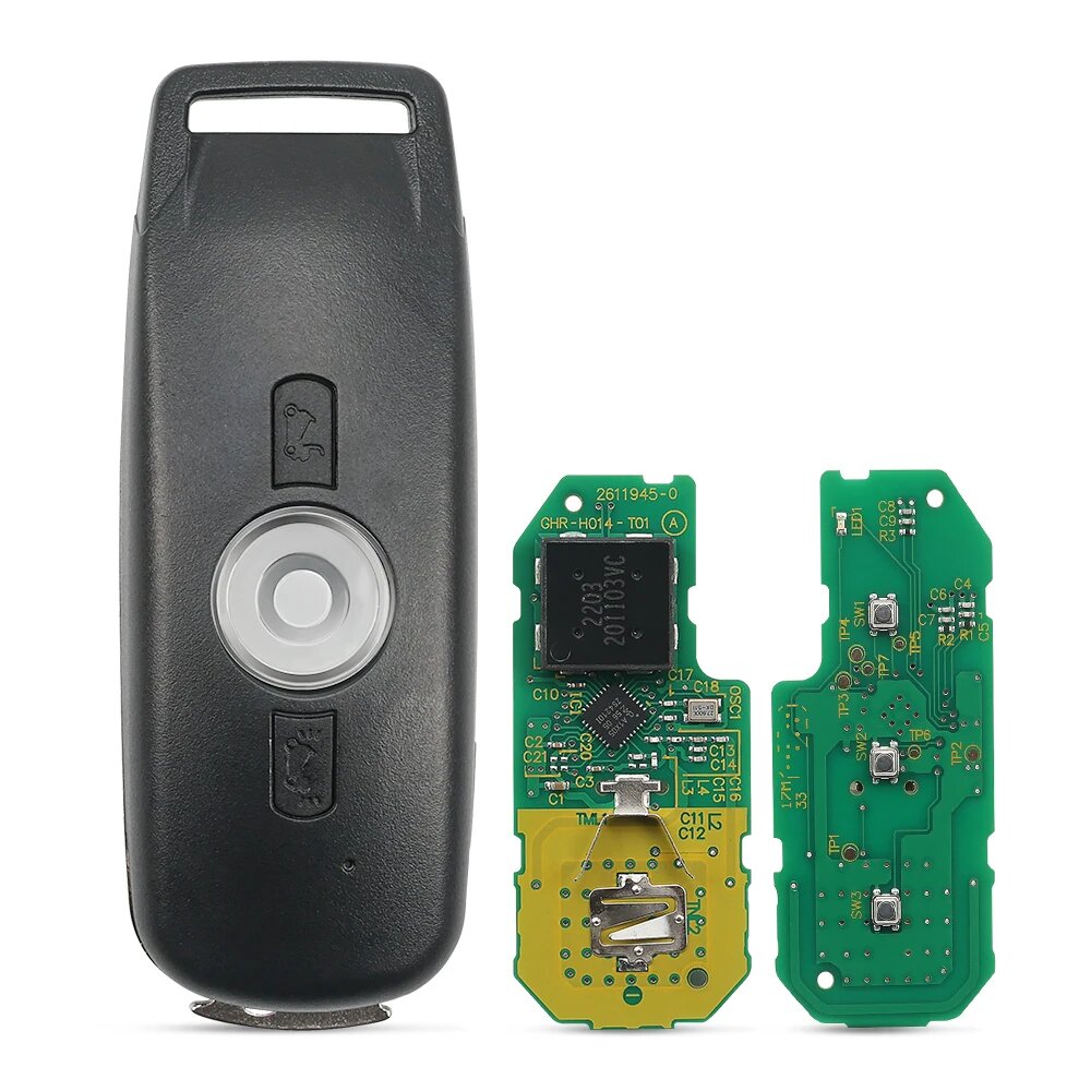 Zz FCCID: OUCGHR-H015T 433/315MHZ 47CHIP 35010-MKC-EC4 Умный ключ для мотоциклов Honda JIN YI 315MHZ