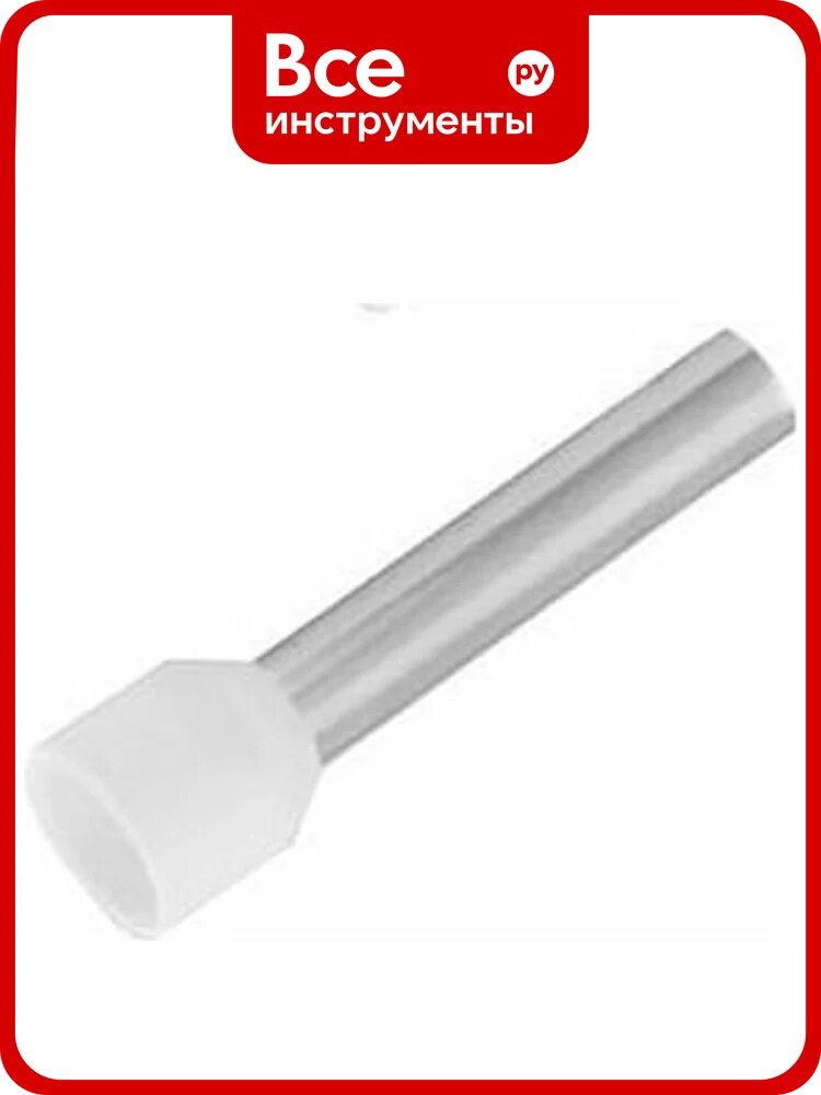 Наконечник-гильза НГИ1 General Lighting Systems GNGI-E-0.75-8 белый с напылением 475749