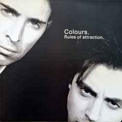 Винил LP COLOURS 'Rules Of Attraction' (1990 German press, innersleeve, promo sheet, 9031-71168-1, ex+/mint)(M)