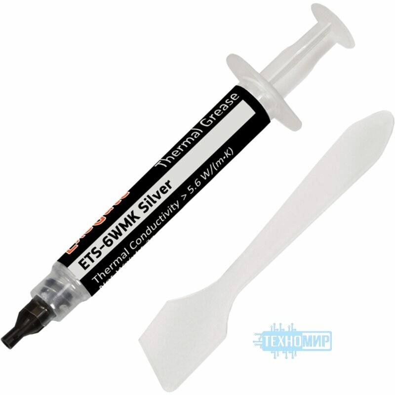 Термопаста ExeGate ETS-6WMK Silver 2г EX282346RUS