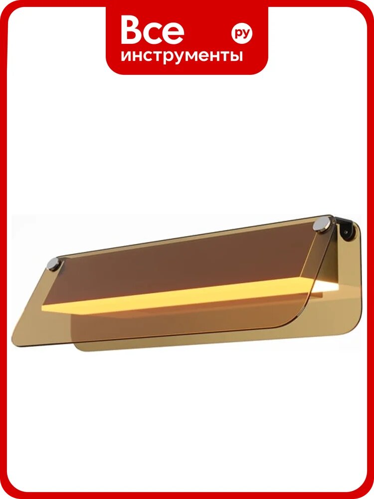 Настенный светильник MAYTONI (бра) Flat LED 6W Черный MOD296WL-L6BC3K