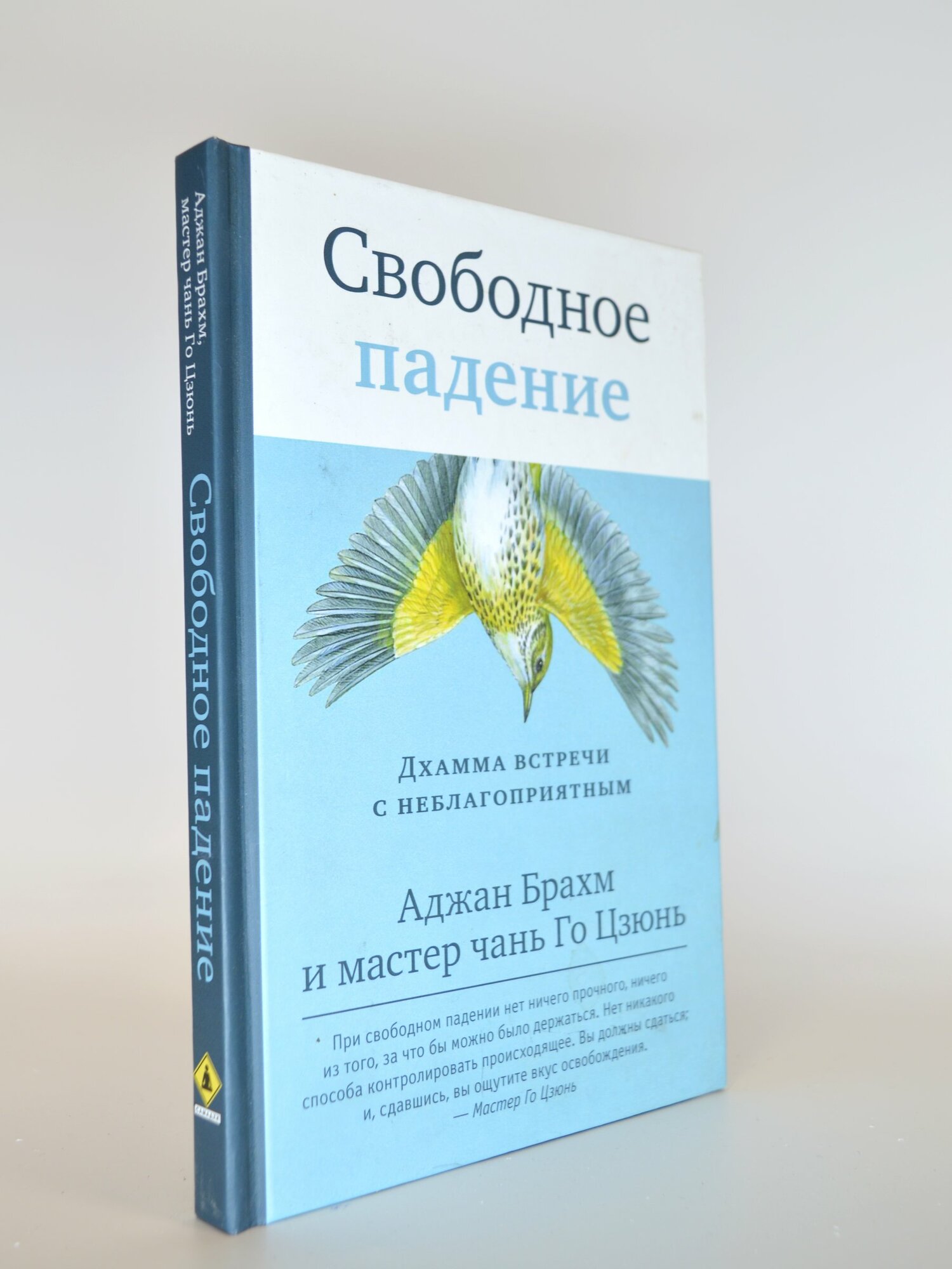 Свободное падение. Аджан Брахм и мастер чань Го Цзюнь. Букинистическая книга в отличном состоянии.