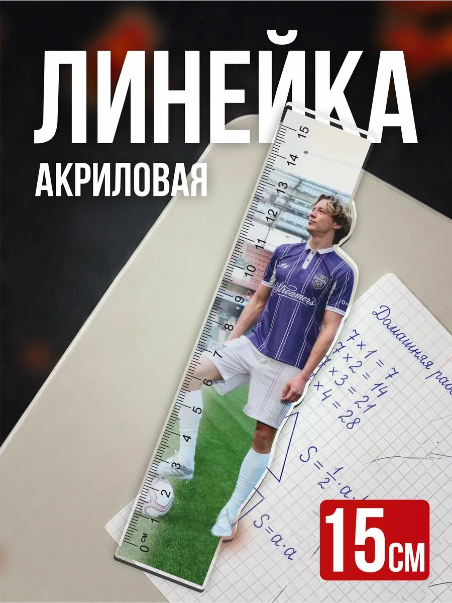Линейка 15 см Хазяева Парадеевич