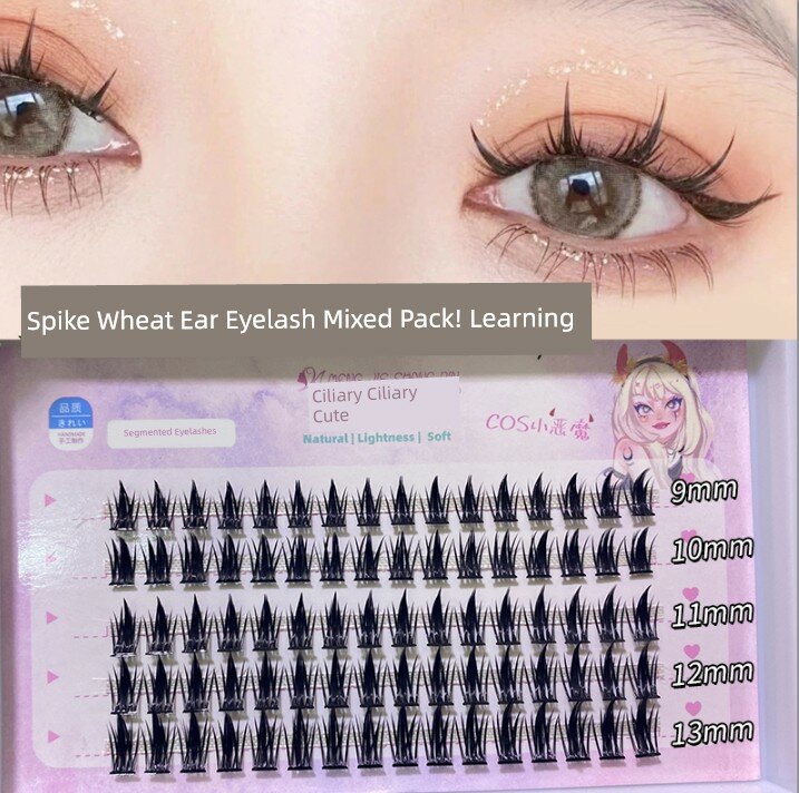 Искусственные ресницы Mengjie Fairy Tailor Q09, 1 пара, срок годности до января 2027