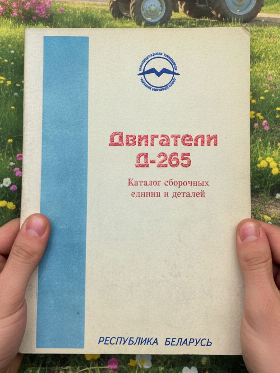 Каталог деталей двигателя Д265, каталог запчастей двигателя МТЗ Д265