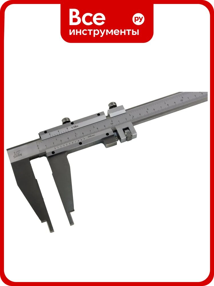 Штангенциркуль SHAN ШЦ-3-500, 0,05, губки 100 мм, грси №62052-15 123649