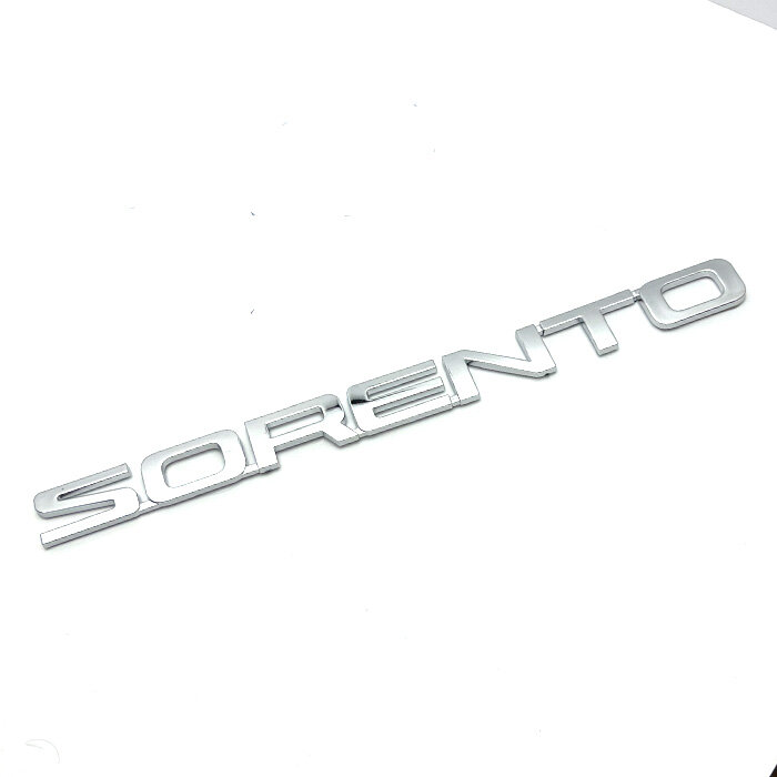 Надпись SORENTO 17x225 мм хром