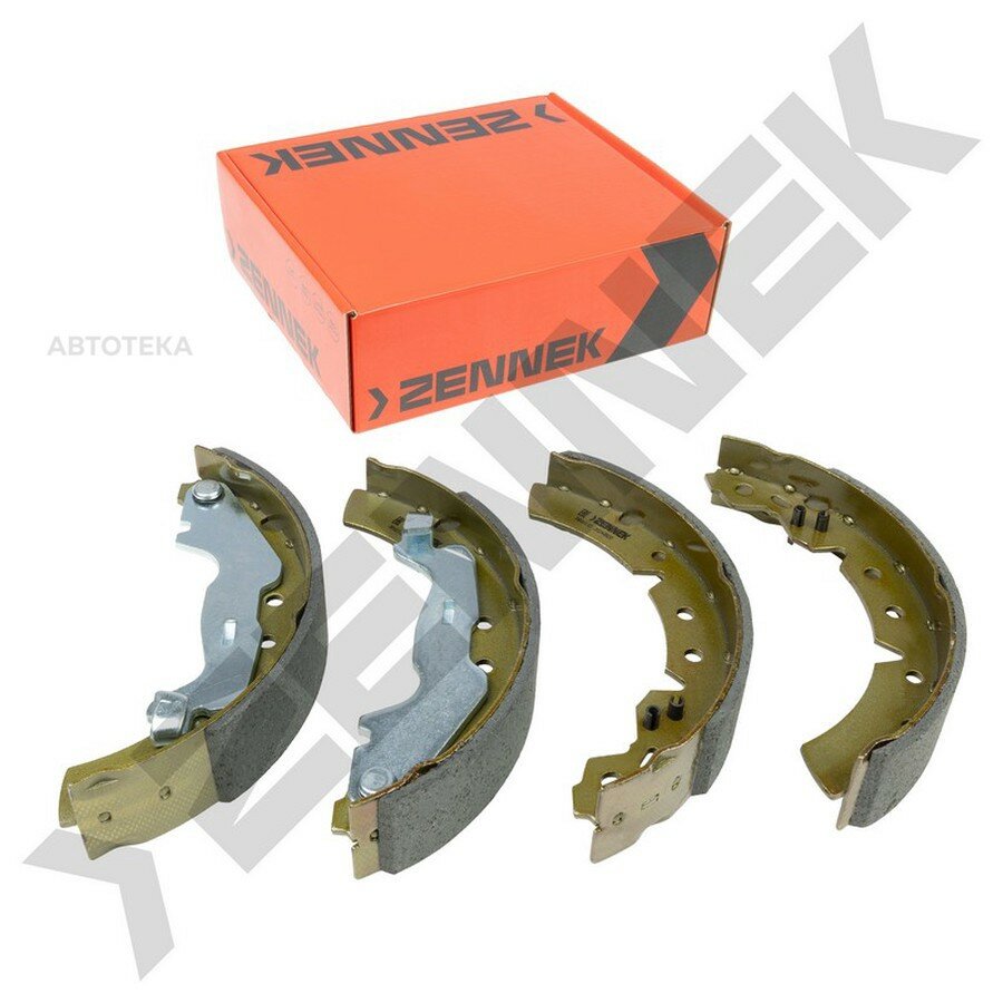 Колодки тормозные барабанные ZENNEK DBS0132