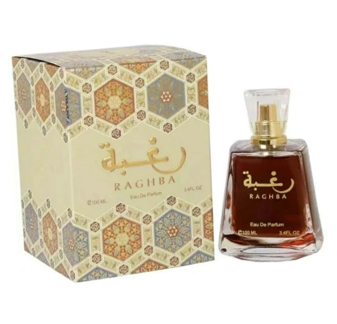 Аромат унисекс Lattafa Perfumes Raghba 100 мл - Рагба парфюмерная вода для мужчин и женщин