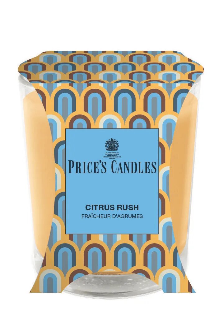 PRICE'S CANDLES Арома-свеча "CITRUS RUSH" 170g