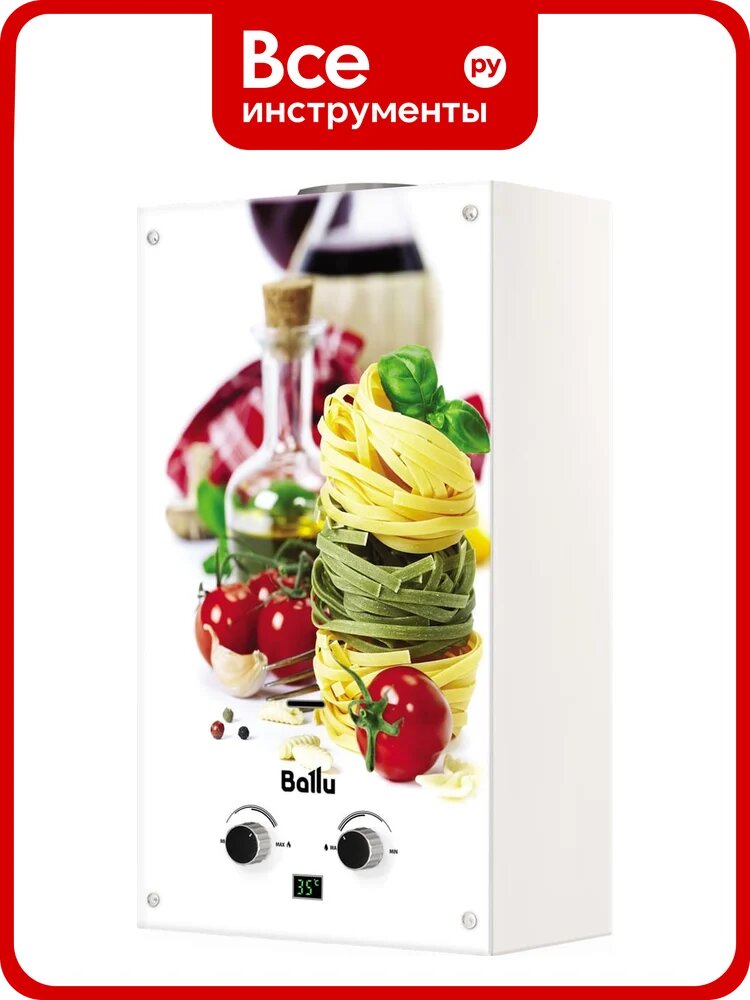 Газовая колонка Ballu GWH 10 Fiery Glass Pasta НС-1584735