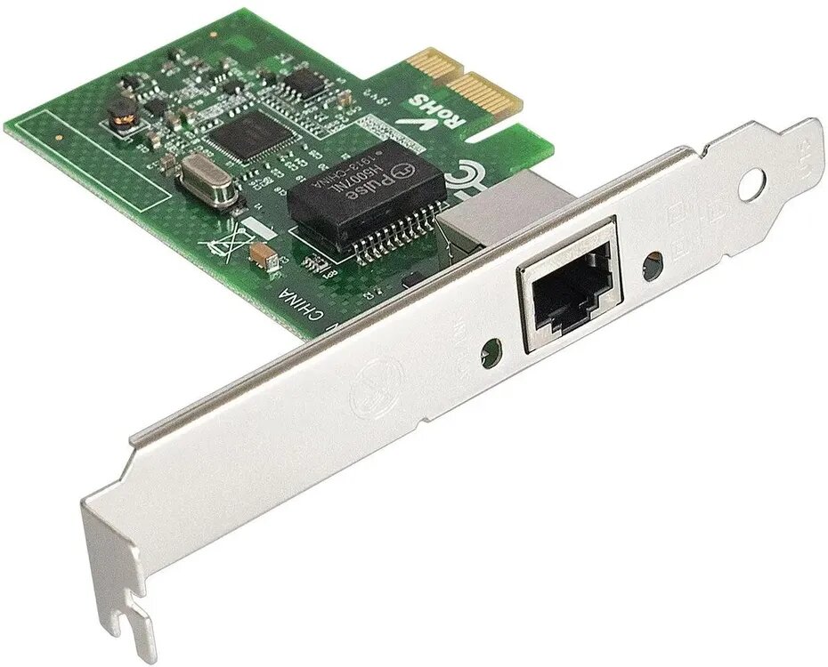 Сетевая карта Gigabit Ethernet EXEGATE EXE-i210AT PCI Express x1