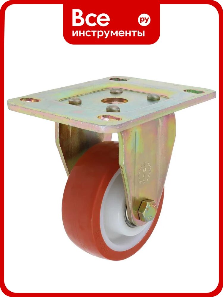 Колесо с фиксированной платформой EMES ED02ZBP100X35