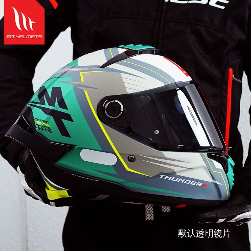 Мотоциклетный шлем MT THUNDER4 SV — сертифицированный DOT и ECE анфас с двумя линзами Capacete Casco para moto Racing Capacetes moto
