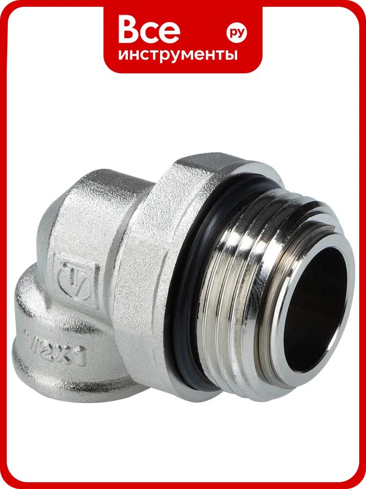 Отвод коллекторный Valtec с вращающимся штуцером 1х1/2 нар.-вн. VTc.631. N.0604