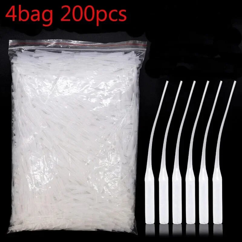 Пластиковые клеевые насадки 200pcs