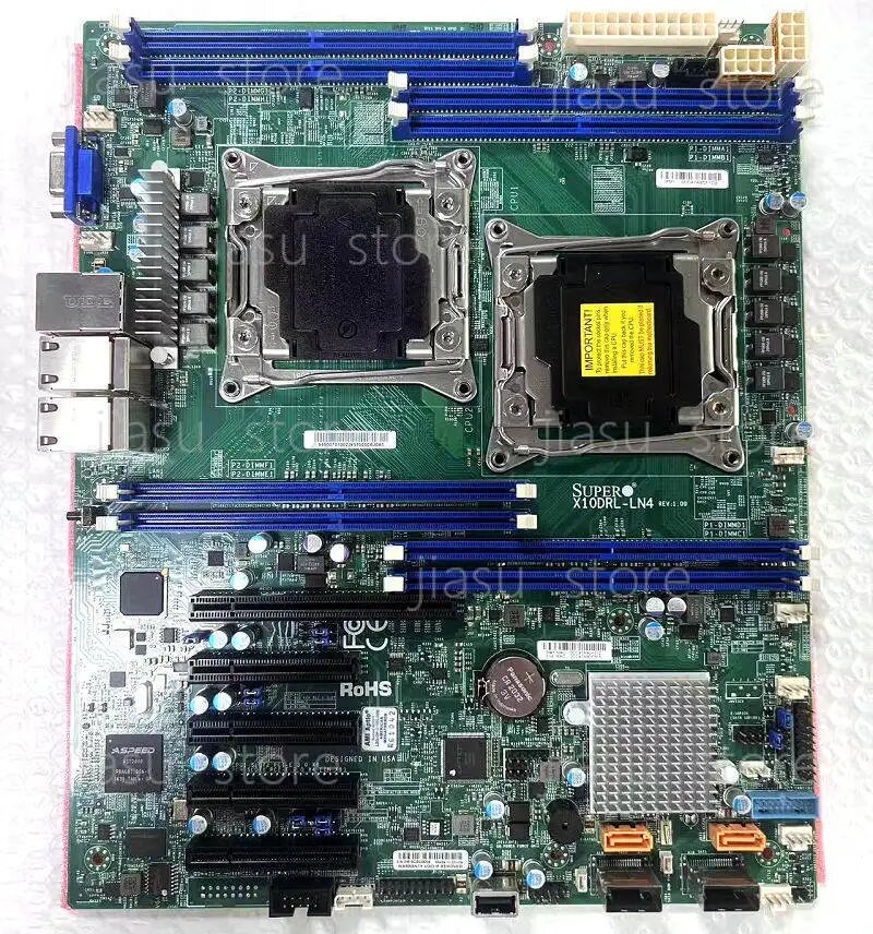 Supermicro X10DRL-I Dual Socket X99 C612 X10DRI X10DAI Inspur 5270 M4 X10DRH REG
