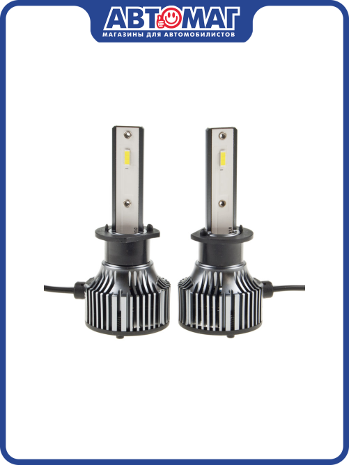 Лампы автомобильные OSRAM Комплект LED ламп H1 LEDRIVING 25W 12VP14.5S (64150DWSPK), OS64150DWSPK