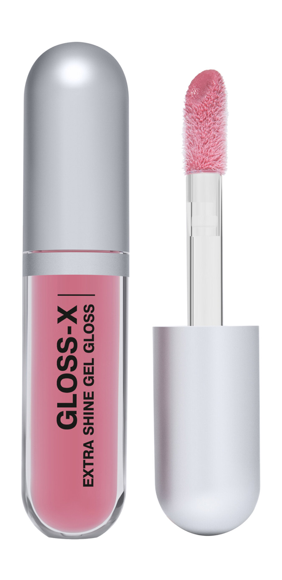 INFLUENCE BEAUTY Гель-блеск для губ Gloss-X, 3,4 мл, 07 ягодный нюд