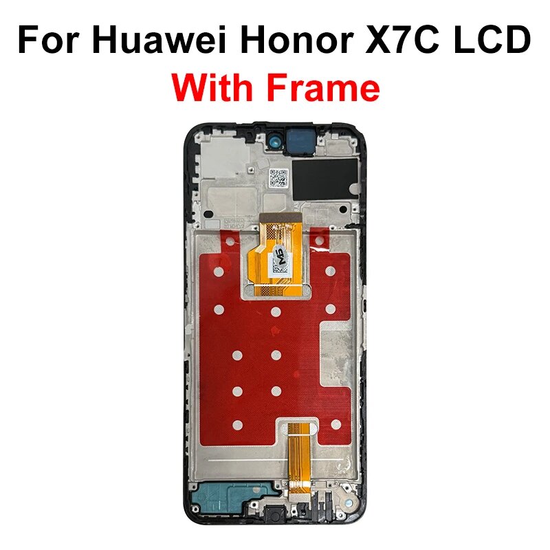 Дисплей LCD X6C X7C для Honor X7C, сенсорный экран X6C, панель-дигитайзер в сборе, X7C With Frame