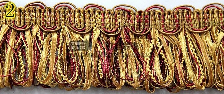 Бахрома для декорирования Coioromls 6.5см 2