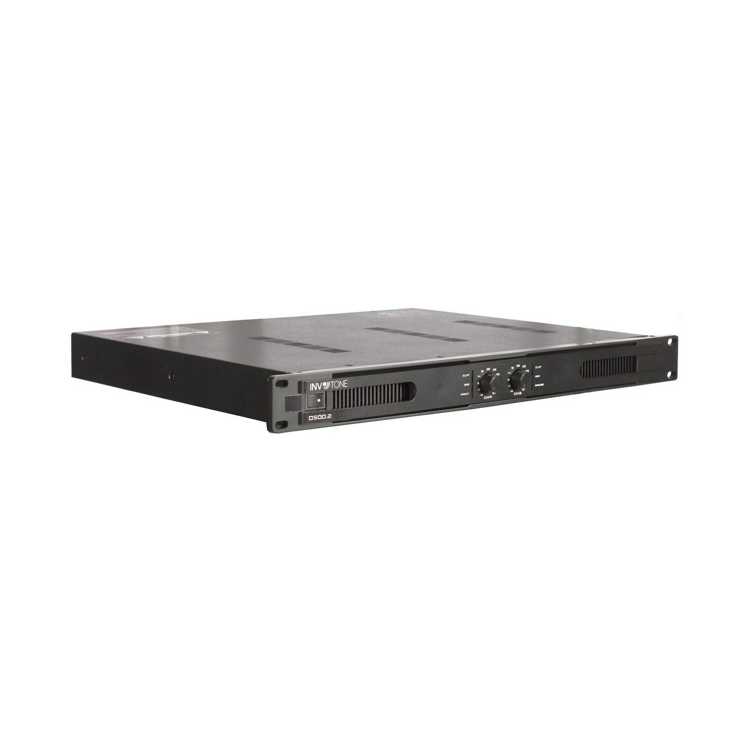 INVOTONE D500.2 - двухканальный усилитель мощности, класс D,600 Вт RMS /4 Ом, 900 Вт RMS/ 8 Ом