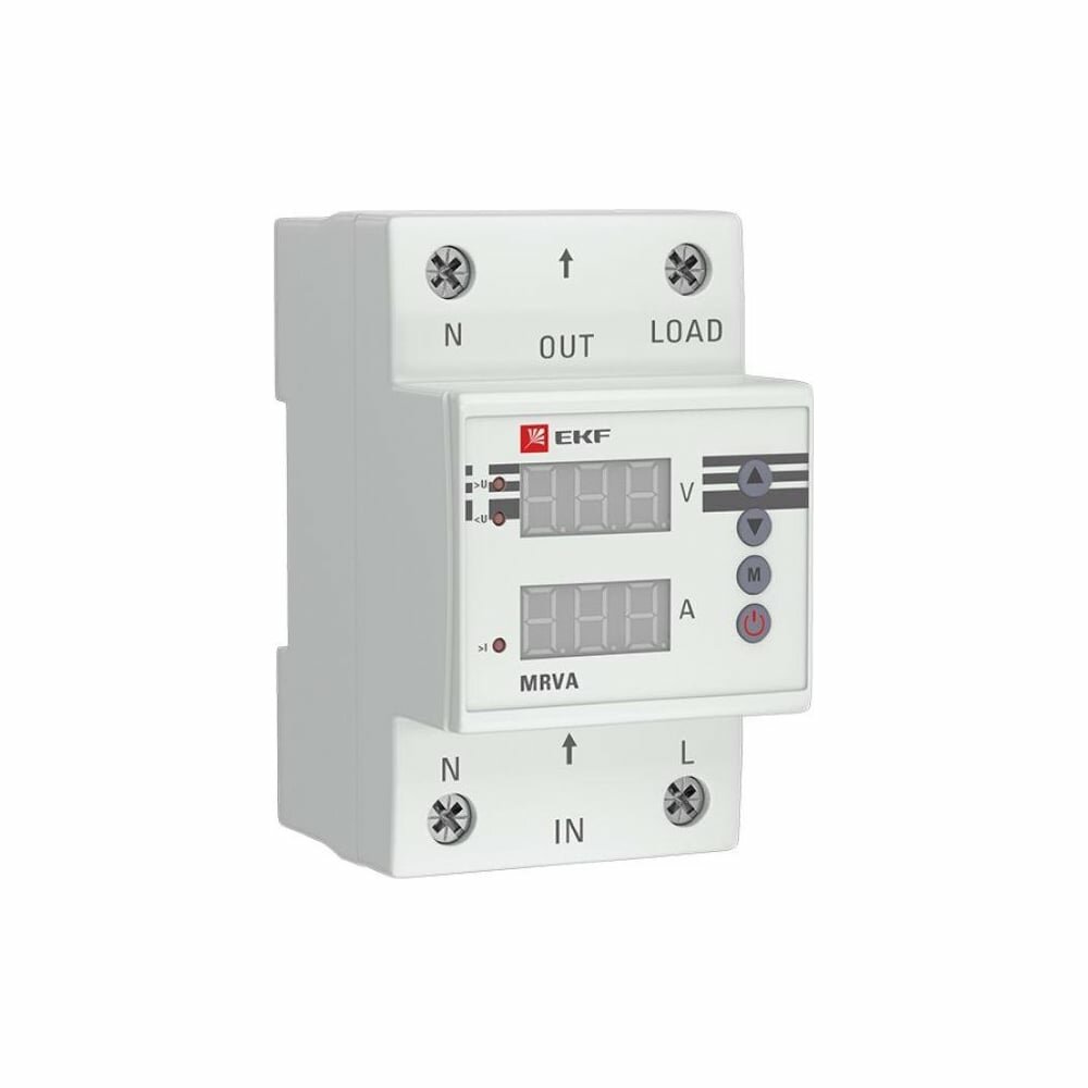 Реле напряжения и тока с дисплеем EKF MRVA 50A PROxima MRVA-50A