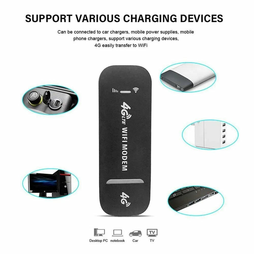 WiFi USB VIDGES модем 4G U96-E — фото 1