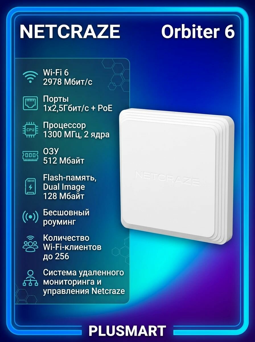 Netcraze Точка доступа Orbiter 6 NAP-630