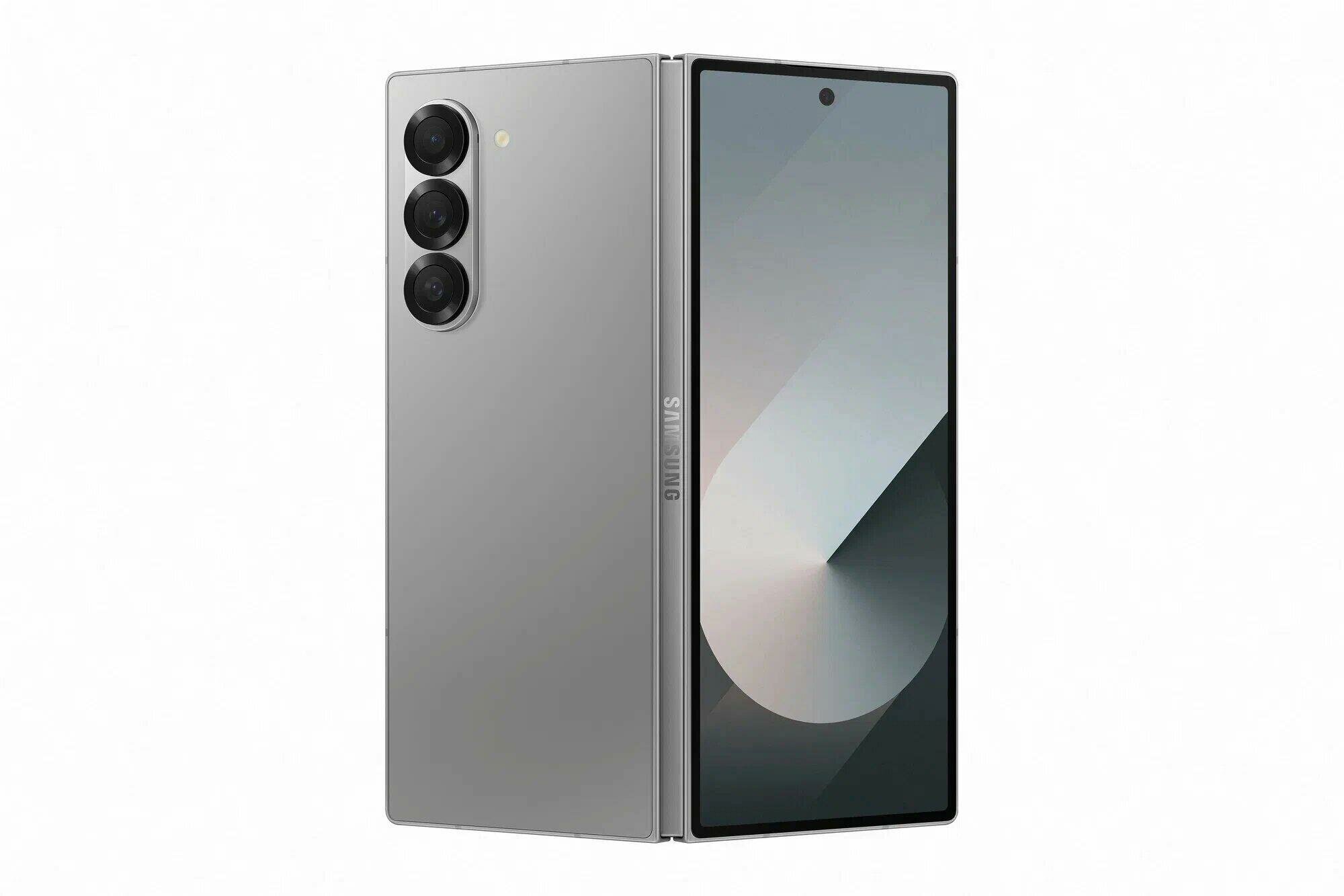 Смартфон Samsung Galaxy Z Fold 6, 12/512Gb, Silver (nano SIM+eSIM)