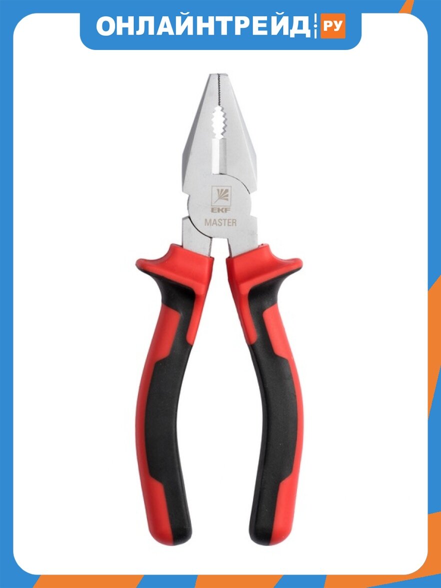 Пассатижи Ekf Master 160 мм Basic