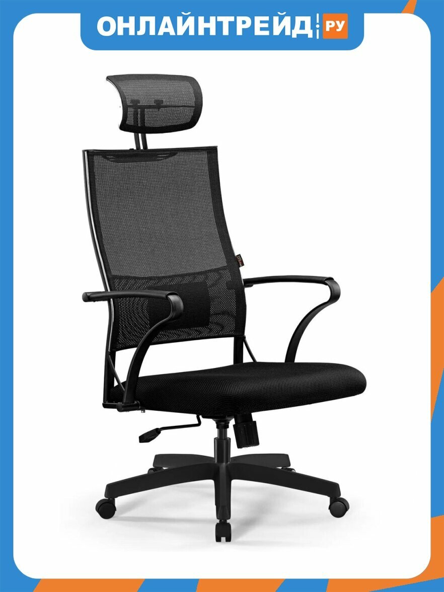Кресло офисное Ergolife Sit Air-180 B2-290K - Mesh(YP99)+UMF(X1)(TG1.0Pl/M09. B02. G15. W01) (Черный), z509407779