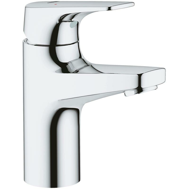 Смеситель для раковины Grohe Bauflow 23752000 хром, рычажное управление, латунь