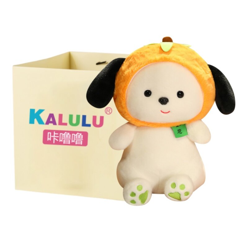 Кукла-трансформер унисекс KALULU Солнечный день, 30CM EU, Persimmon Ruyi dog gift box