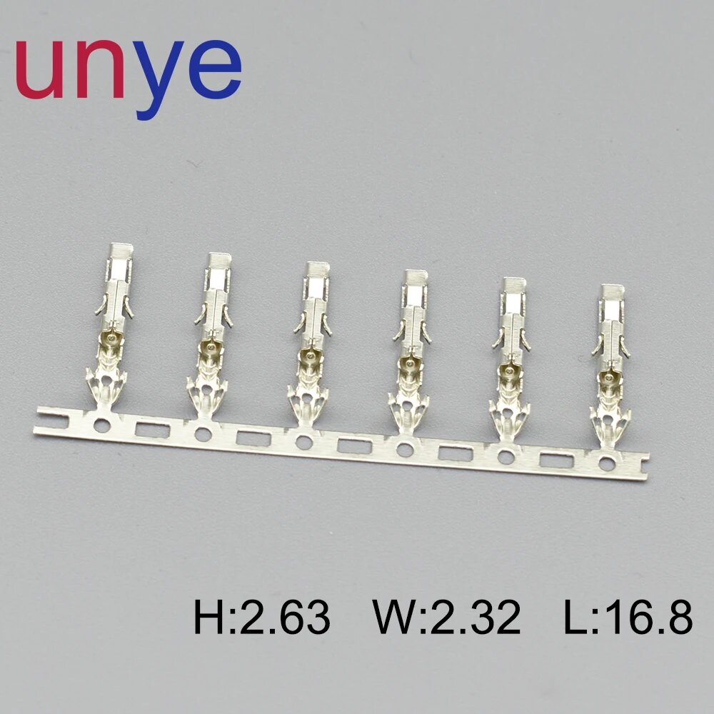 Обжимные клеммы латунные Unie DJ7301-2.2-21 Package 200Pcs