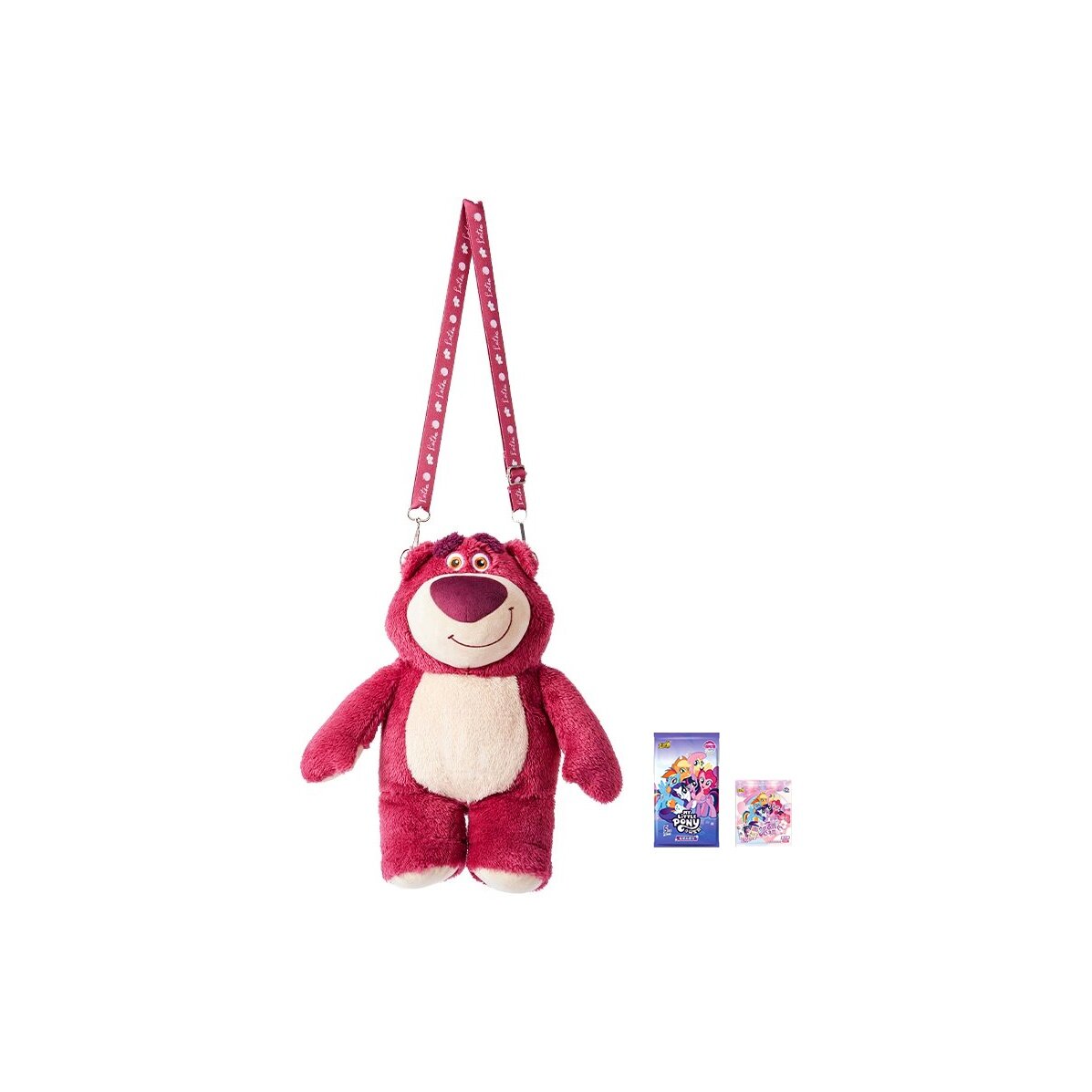 Плюшевая кукла унисекс MINISO x Disney Lotso Sitting Posture Plush Backpack, 49 см