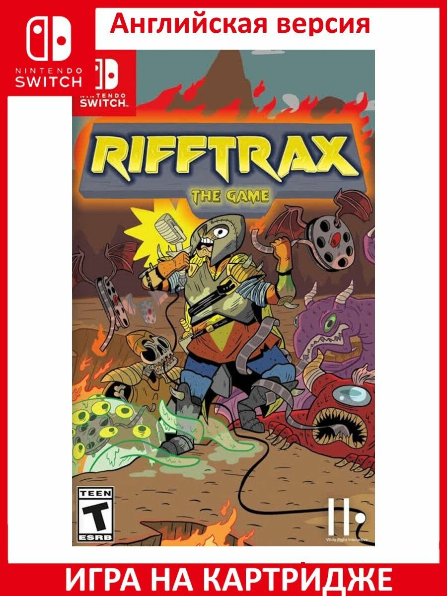 Игра RiffTrax: The Game (Limited Run) Switch Картридж на Nintendo Switch Английская версия