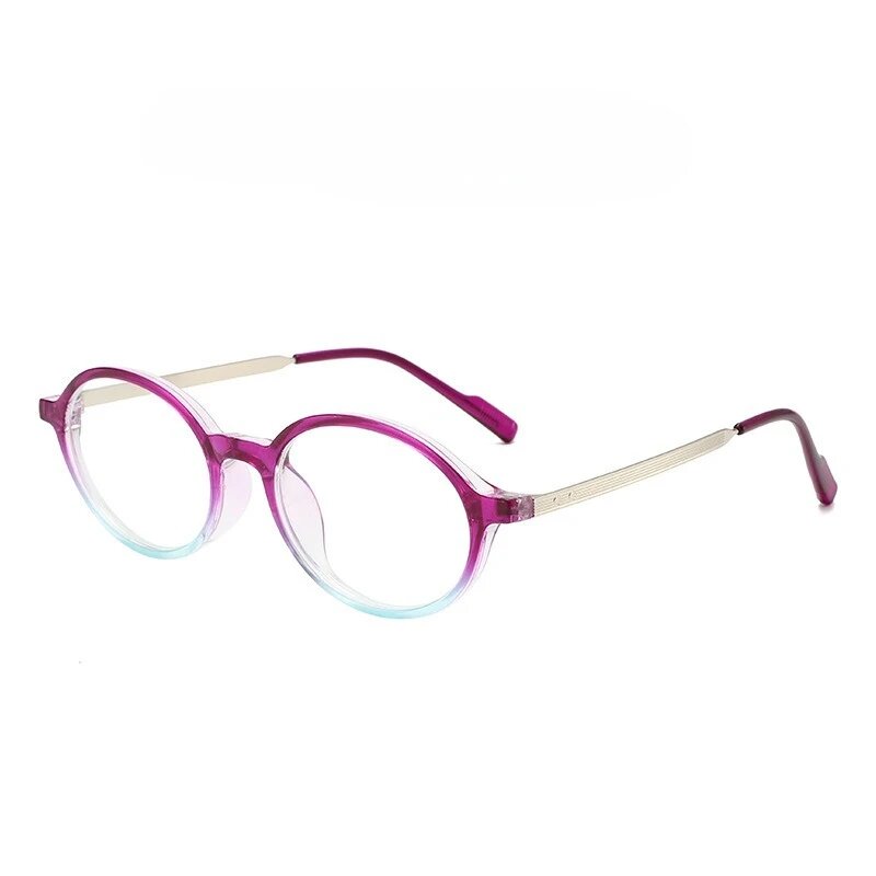 SNQP овальные очки от близорукости Gradient Purple, -3.5