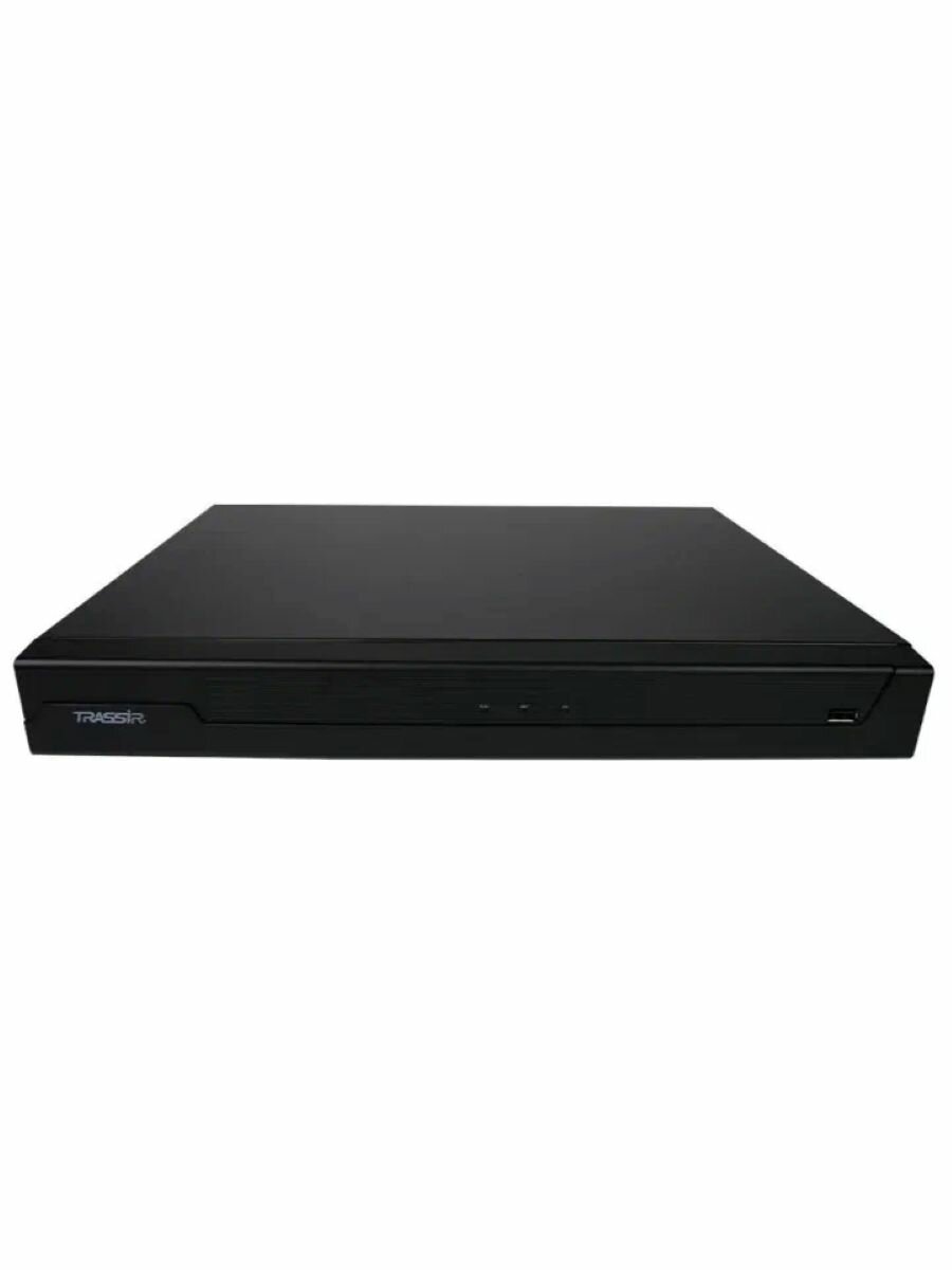 Видеорегистратор TRASSIR MiniNVR 4208R AF, 2xUSB 2.0, 1xHDMI, 2xRJ-45, Черный