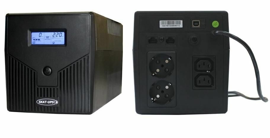 Источник бесперебойного питания 220В SKAT-UPS 1000/600 (456)