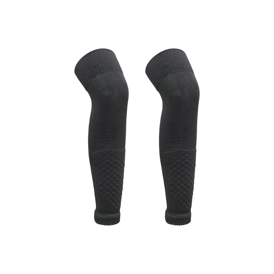 Loogdeel Футбольные носки с защитой голени Черный, L, B-Black