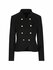 Куртка Cini Double-breasted high-neck jacket, размер 46