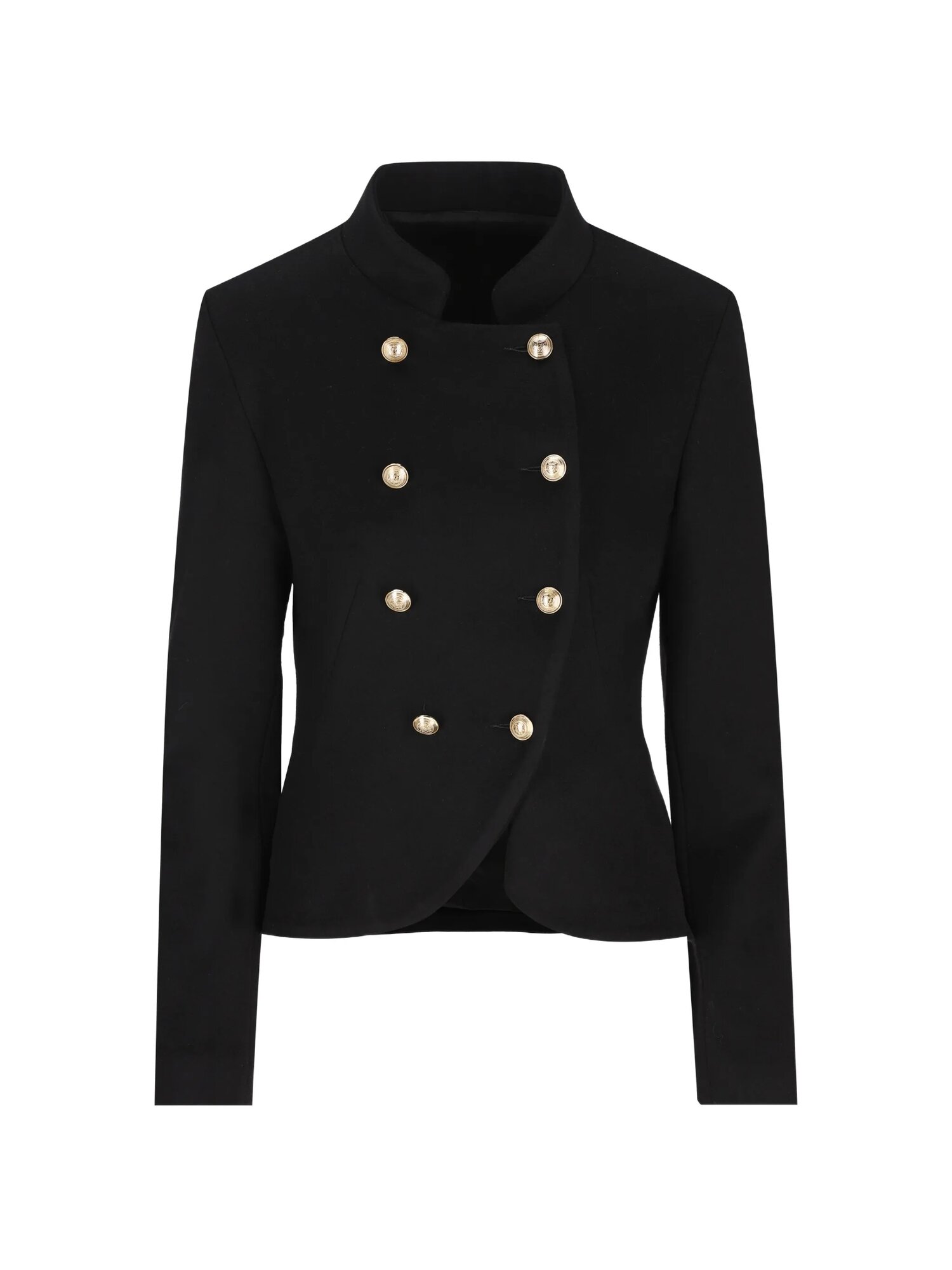 Куртка Cini Double-breasted high-neck jacket