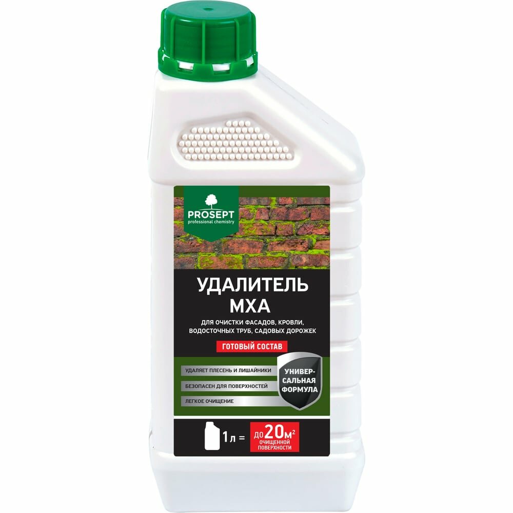 Удалитель мха PROSEPT готовый состав / 1 л 084-1