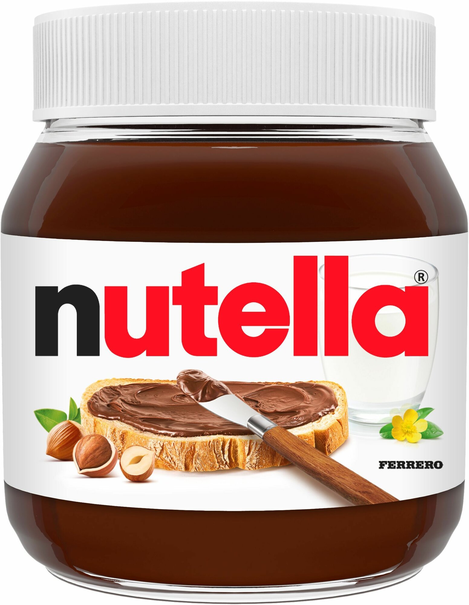 Паста NUTELLA Ореховая с добавлением какао, 350г