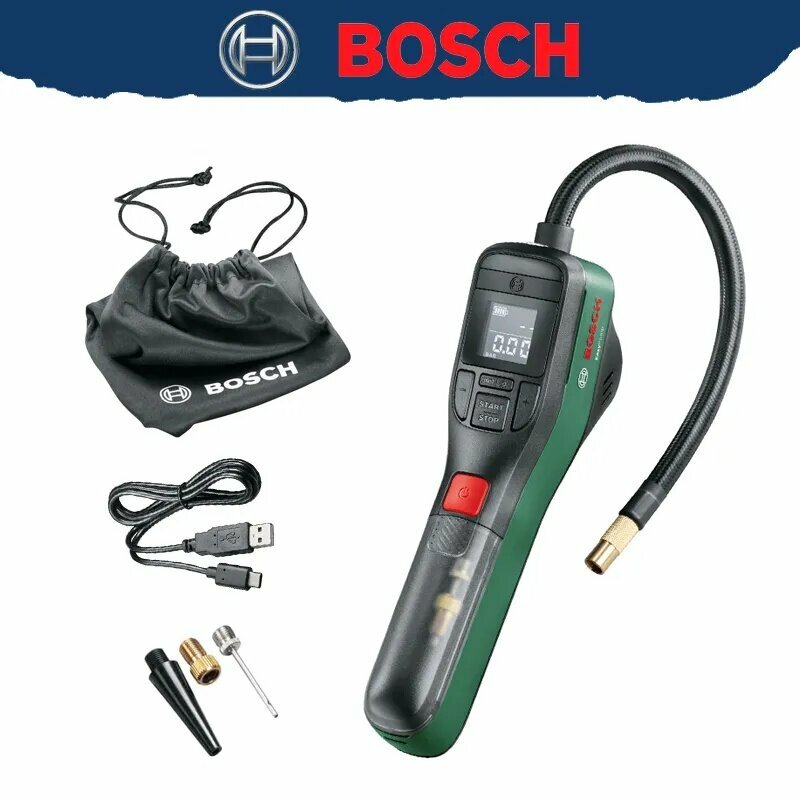 BOSCH Easy Pump беспроводной воздушный насос USB шинный шаровой насос пистолет