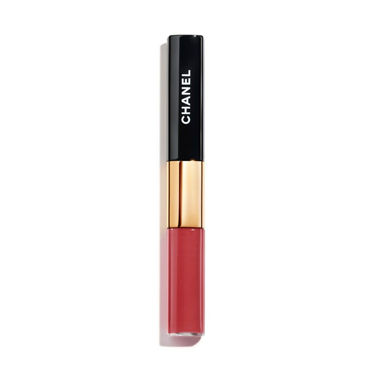 Стойкая двусторонняя помада-блеск для губ Chanel Le Rouge Duo Ultra Tenue, 8 мл.| оттенок 43 Sensual Rose.