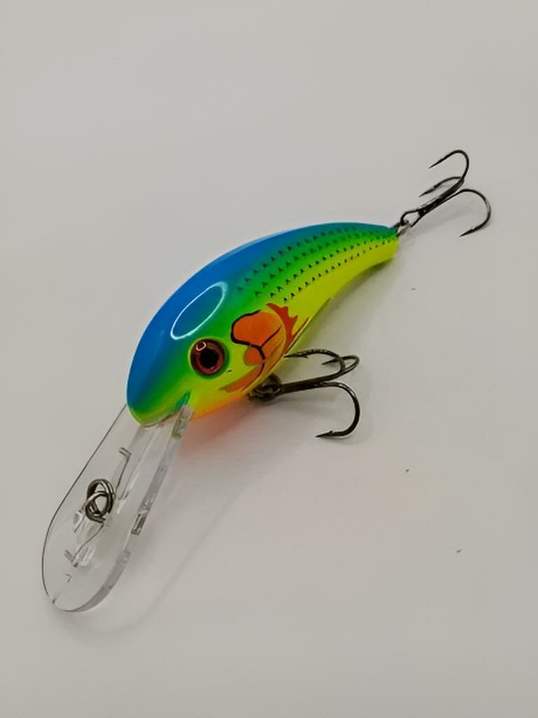 Воблер шэд VKG Shad Dancer 70мм, 15гр, заглубление 2.7-4.2м, плавающий шэд для кастинга и троллинга
