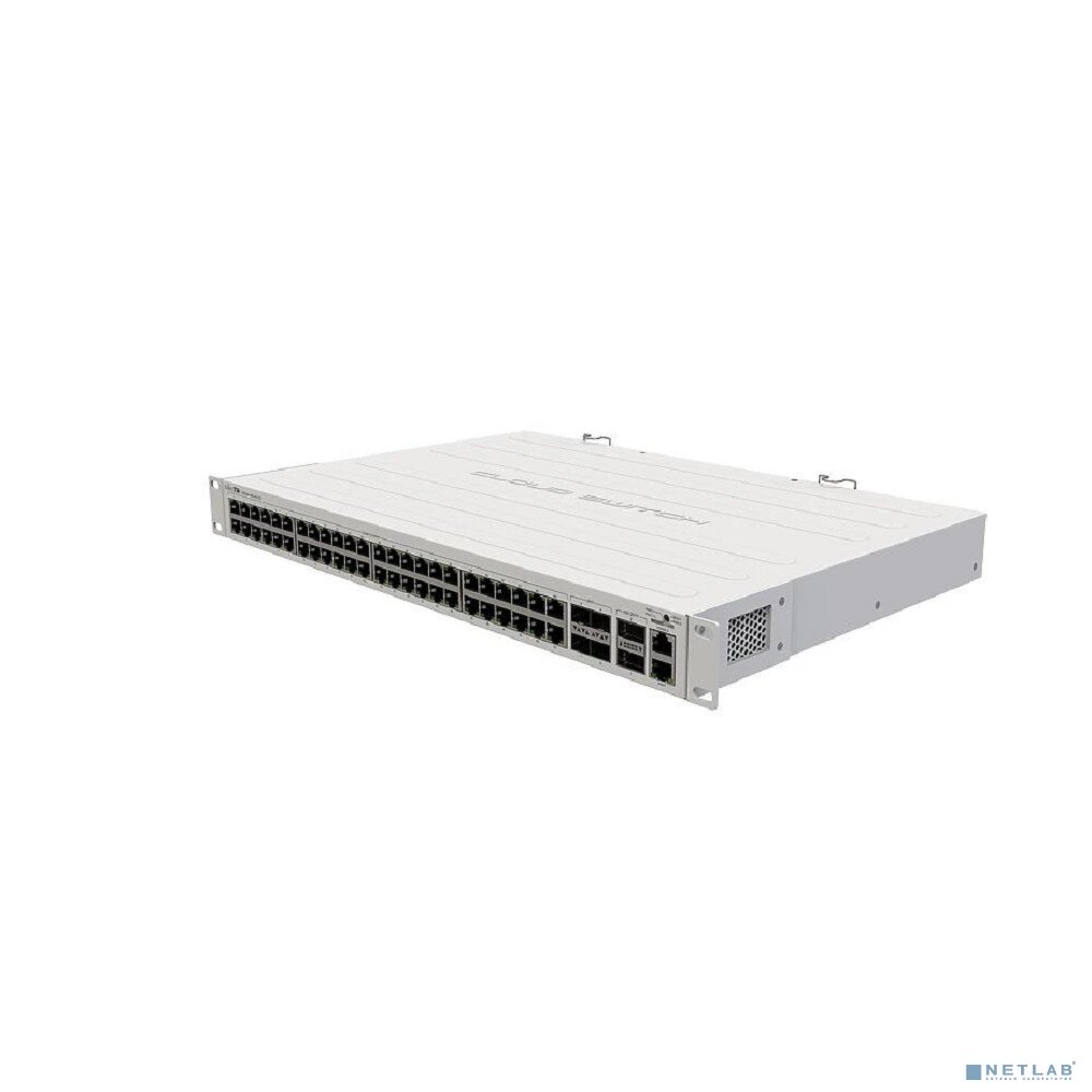 MikroTik CRS354-48G-4S+2Q+RM Коммутатор управляемый, Cloud Router Switch 354-48G-4S+2Q+RM with RouterOS L5 license